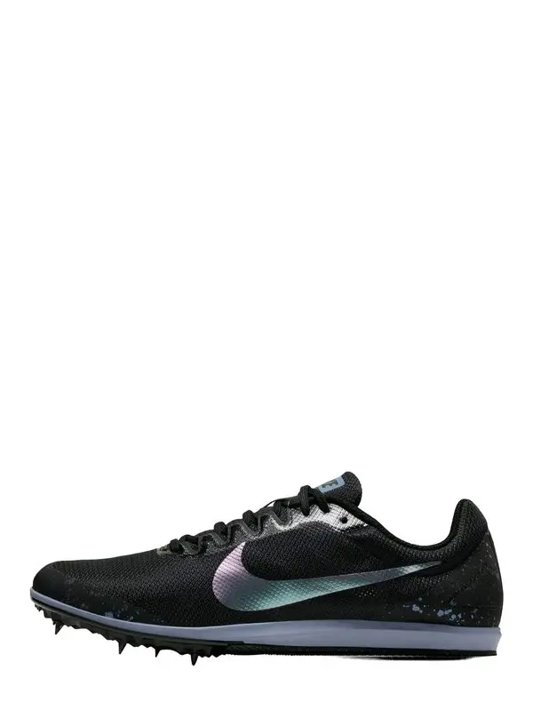 Nike Zoom Rival D Spikes Athletic Shoes - Black