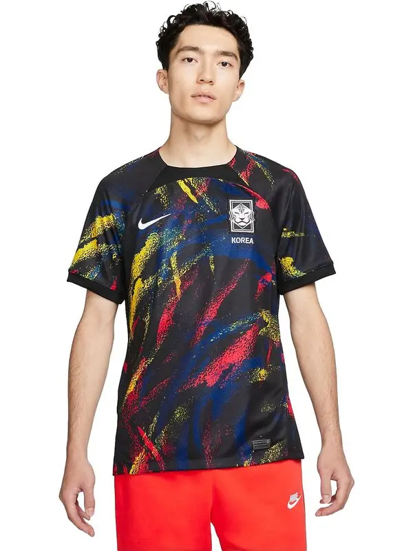 Nike Korea 2022/23 Stadium Home Dri-fit Soccer Jersey - Black/multi-color