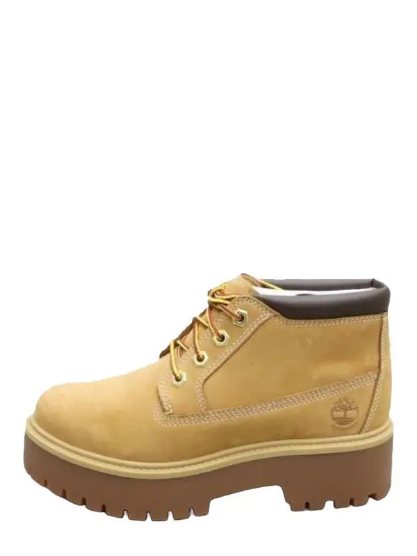 Timberland Lace Up Waterproof Chukka Boots - Yellow/black/brown
