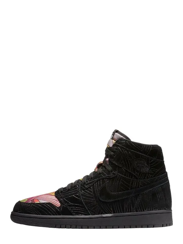 JORDAN 1 Retro High X Pomb 'los Primeros' Sneakers - Black