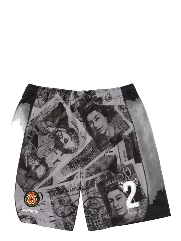 Supreme Pounds Soccer Short - Black