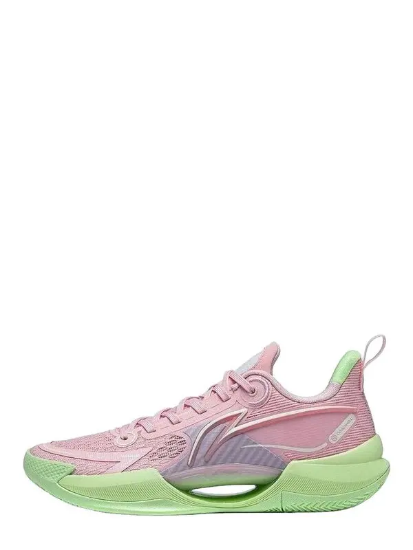 LI-NING Superlight V2 Athletic Sneakers - Pink/green