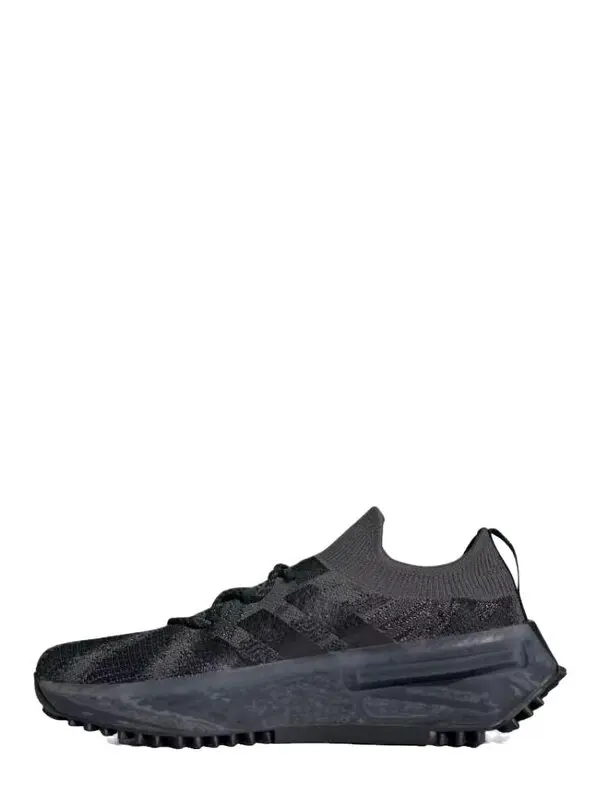 Adidas Nmd_s1 "tiger Stripes Black" Sneakers - Core Black/core Black/grey Five