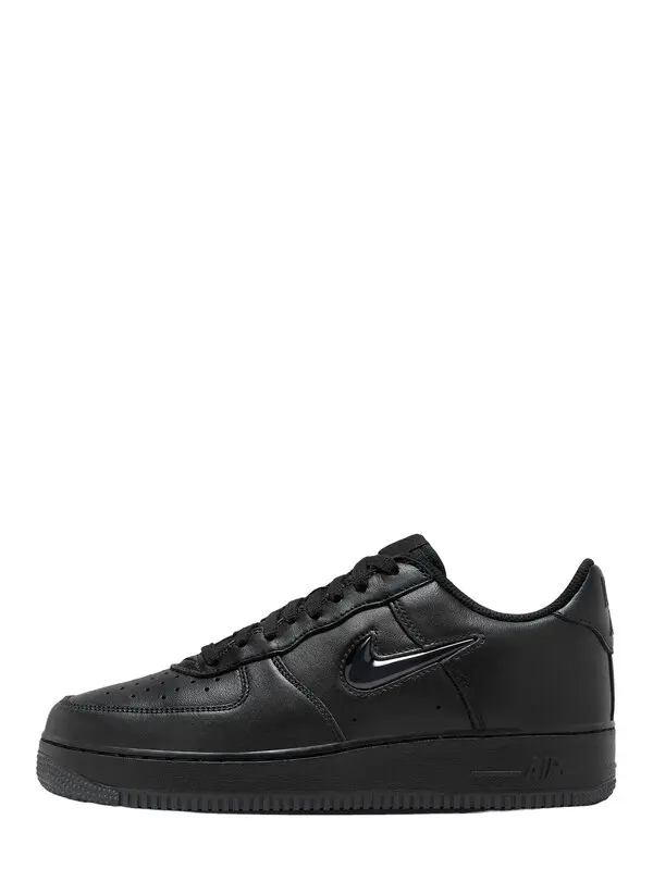 Nike Force 1 Jewel "color Of The Month Black" Sneakers - Black/black