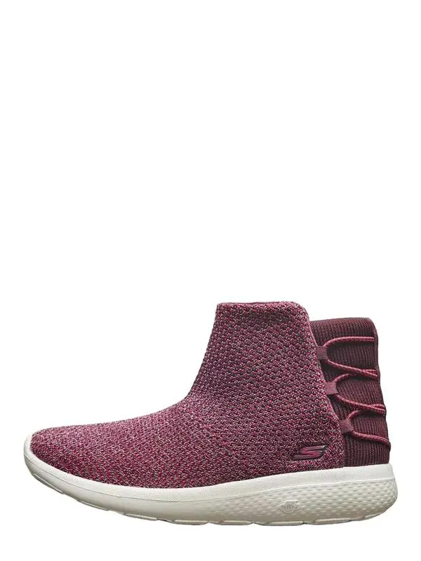 Sketchers On-the-go City 2 Booties - Wine Red/white