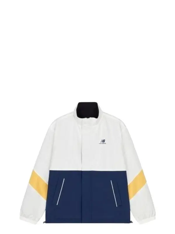 NEW BALANCE Sportswear Jacket - Cream White/black