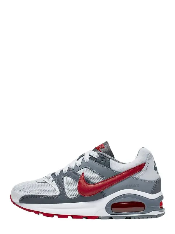 Nike Max Command Flex Low-top Sneakers - White/grey/red
