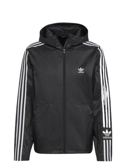 Adidas Originals Lock Up Wb Stripe Embroidered Hooded Track Jacket - Multi-color