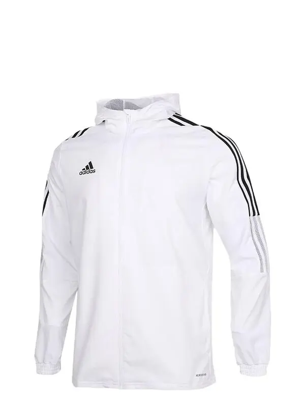 Adidas Tiro21 Wb Hooded Track Jacket - White