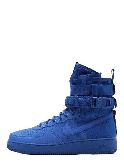 Nike Sf Air Force 1 High Top Sneakers - Blue