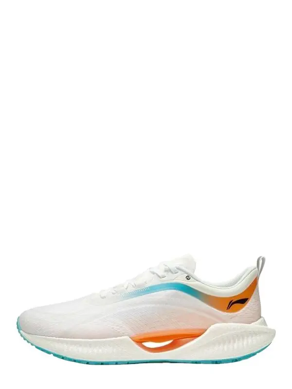 LI-NING Super Light Xix" Athletic Sneakers - White/orange