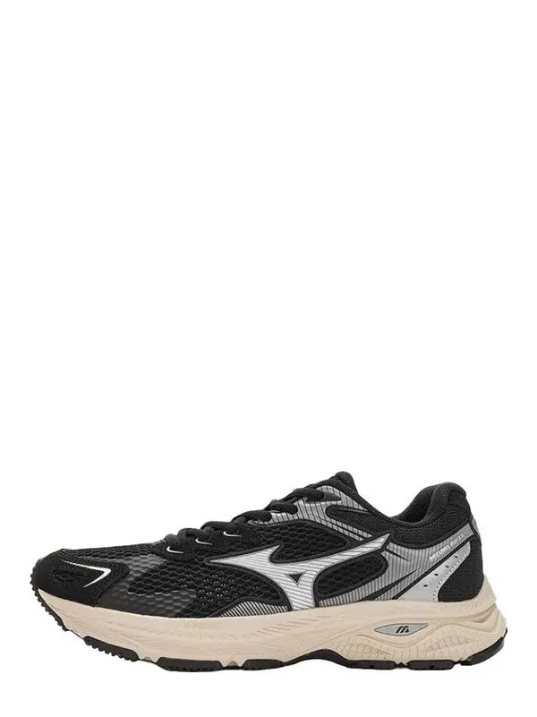 Mizuno Racer S" Athletic Sneakers - Black/white