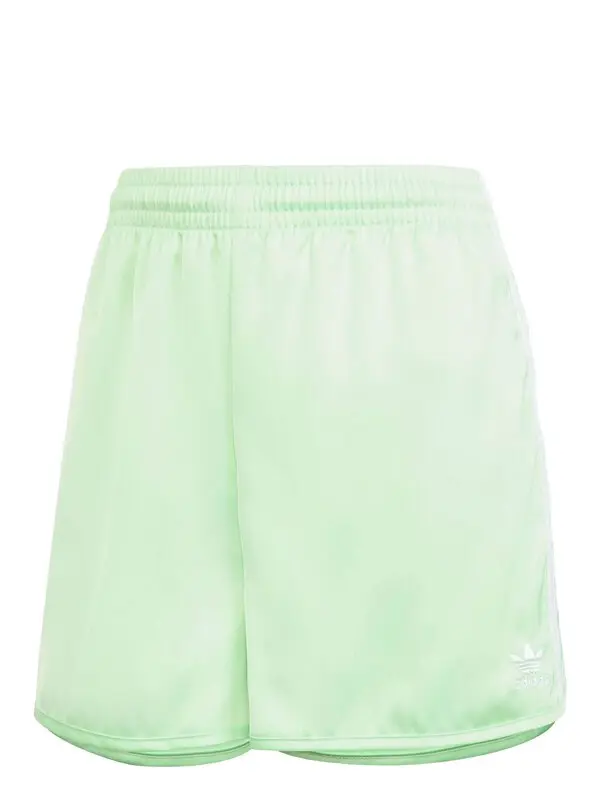 Adidas Satin Sprint Shorts - Semi Green Spark