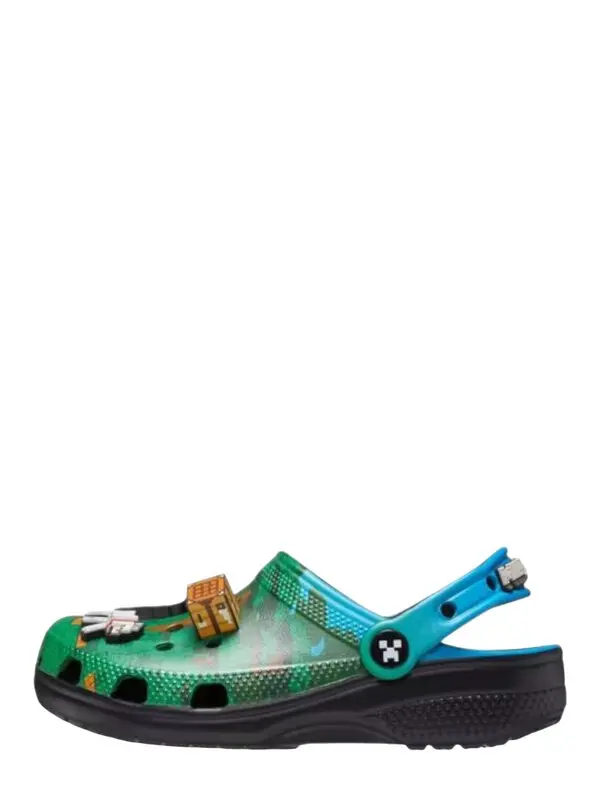 CROCS Classic Clog Minecraft Dark Forest - Green