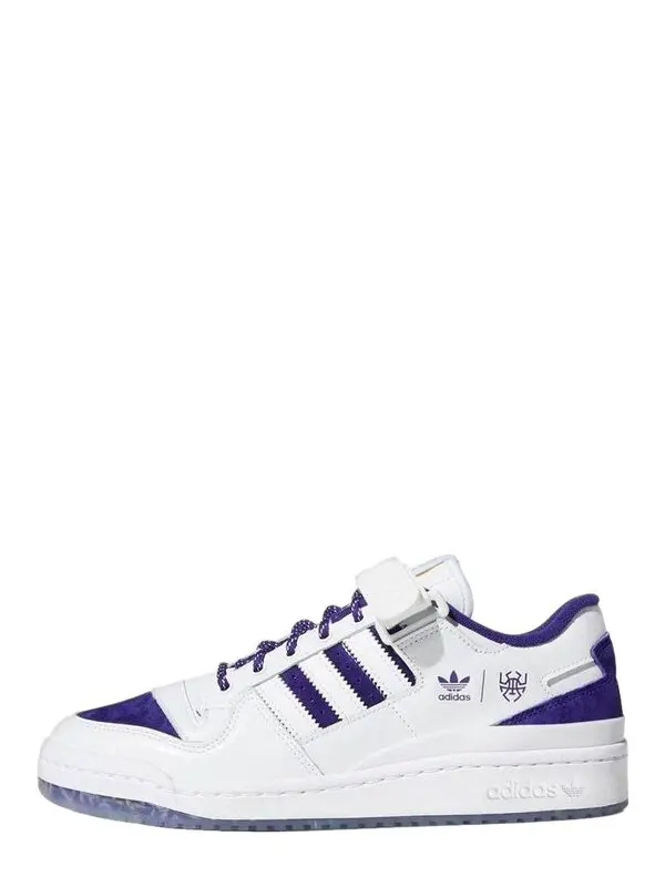 Adidas Forum Low Sneakers - White/purple