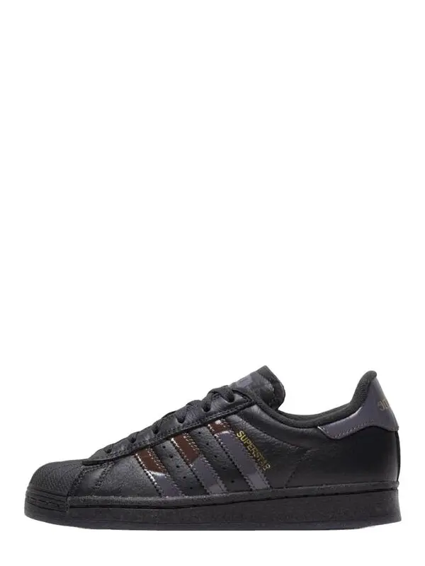 Adidas Originals Superstar X Dime "cloud Carbon" Sneakers - Carbon/grey Five/brown