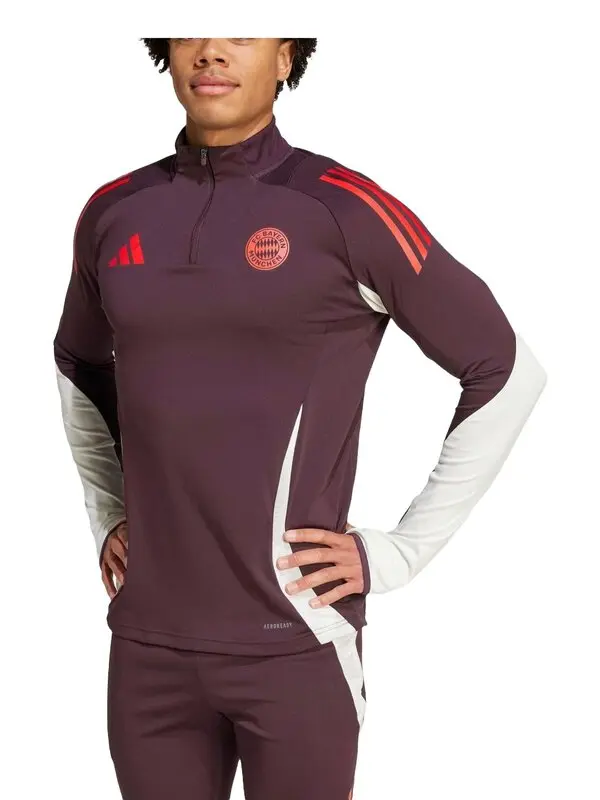 Adidas Fc Bayern Tiro 24 Training Football Shirt - Shadow Maroon/red
