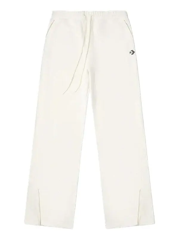 CONVERSE Open Hem Knit Pant - White
