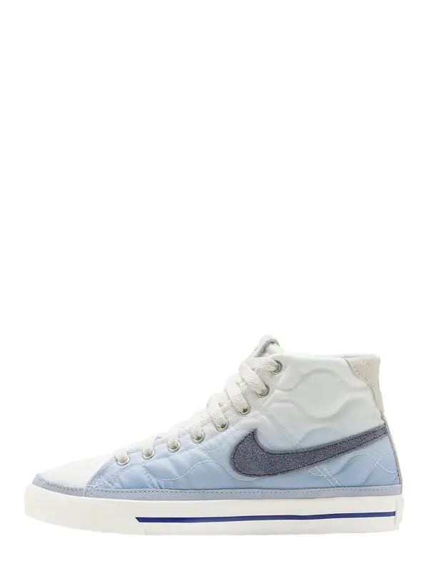 Nike Court Legacy Skate Mid Top Sneakers - White/blue