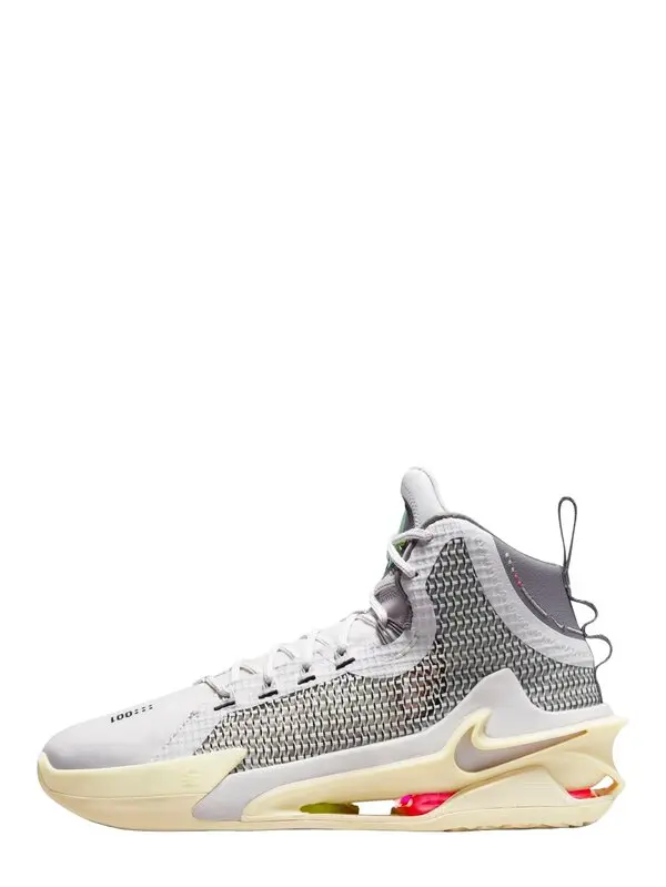Nike Zoom Gt Jump Ep Basketball Sneakers - Grey/sail/red