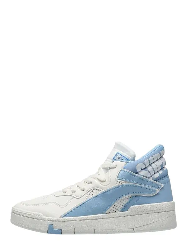 LI-NING Superwave Canvas Hi Sneakers - Whiteblue