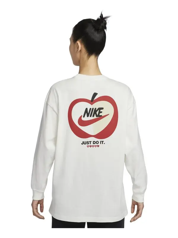 Nike Oversized Long Sleeve T-shirt - Sail