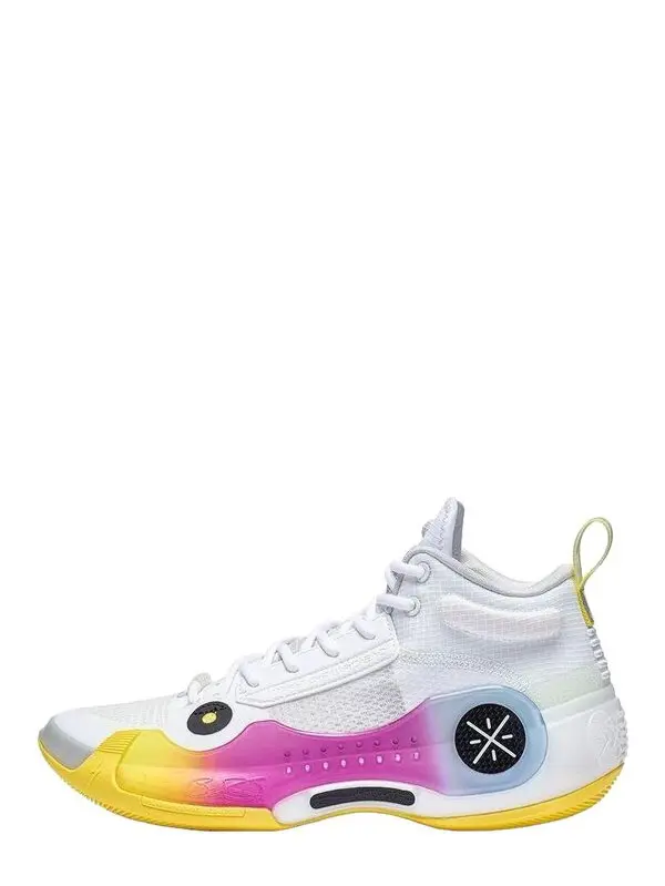 LI-NING Way Of Wade 'sunshine State' Sneakers - White/yellow/purple