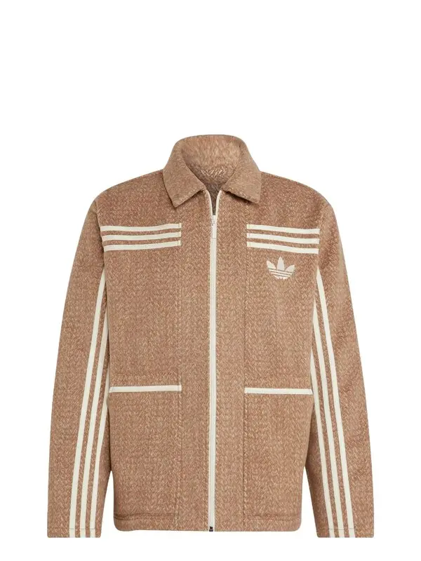 Adidas Adicolor 70s Collared Jacket - Red