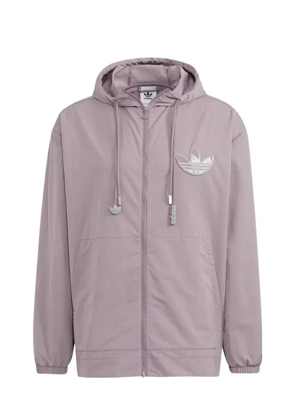 Adidas Originals Hooded Jacket With Drawstring And Back Logo - Default Colorway