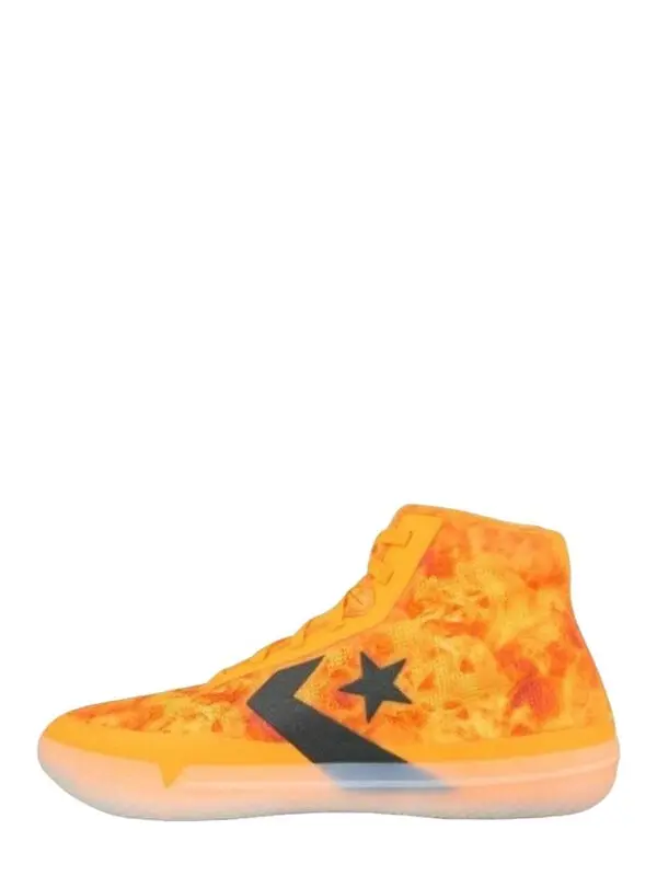 CONVERSE All Star Pro Bb "flames" High Top Sneakers - Orange/black