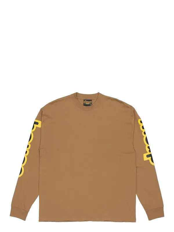 Drew House Long Sleeve Hug T-shirt - Brown