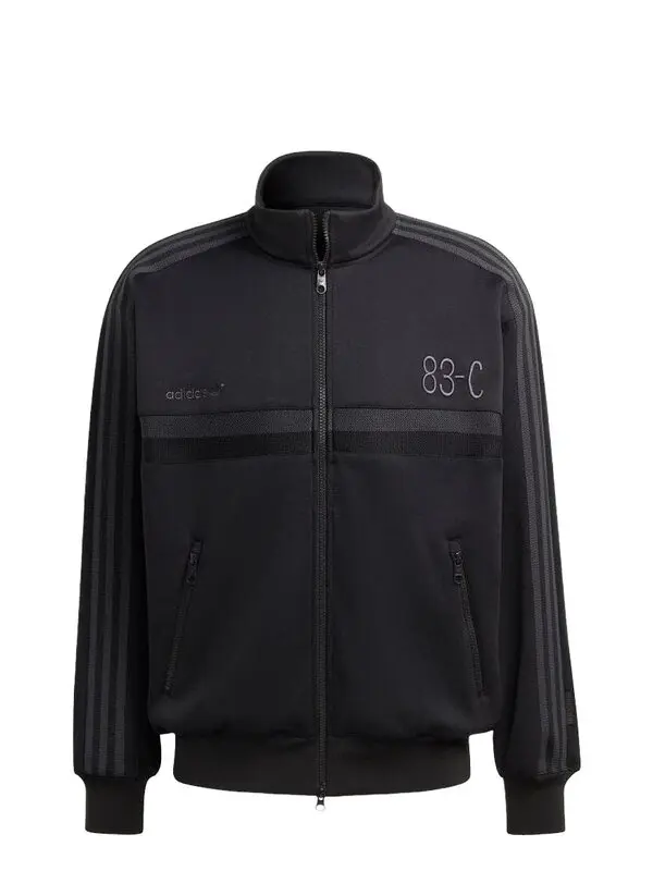 Adidas Originals Zip-up Track Jacket With Embroidery And Stripes - Default Colorway