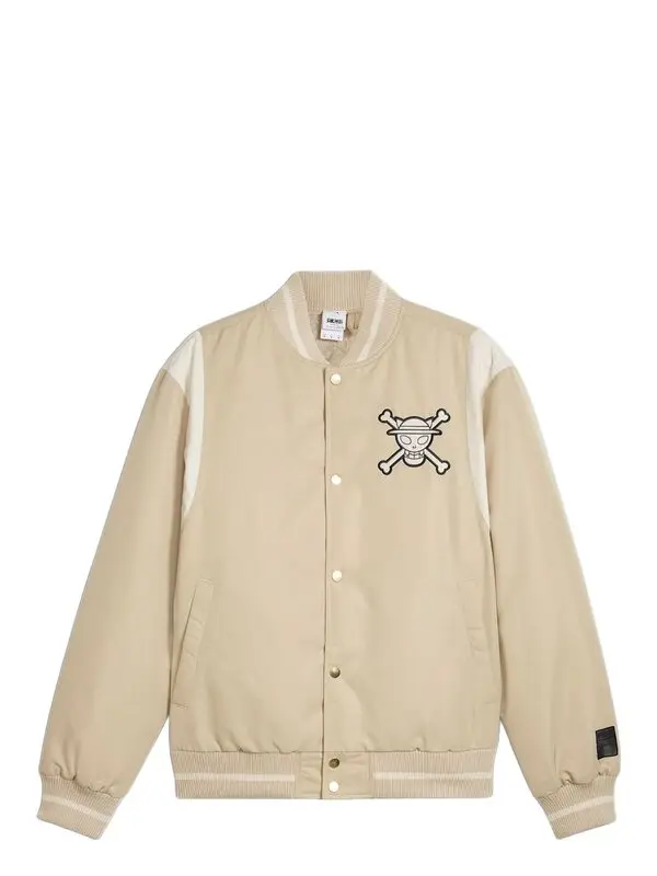 PUMA X One Piece Baseball Jacket - Putty