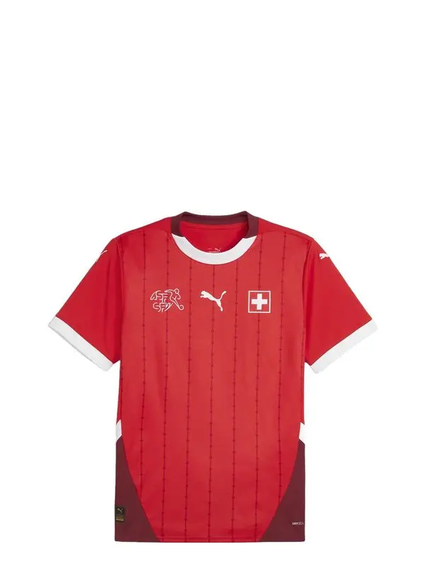 PUMA Switzerland 24 Home Soccer Jersey - Red