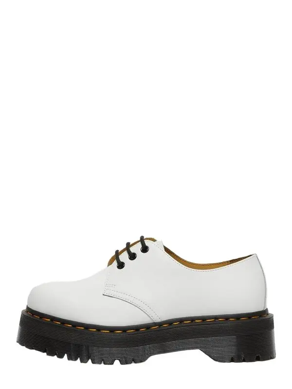 Dr. Martens 1461 Quad Platform Shoes - White