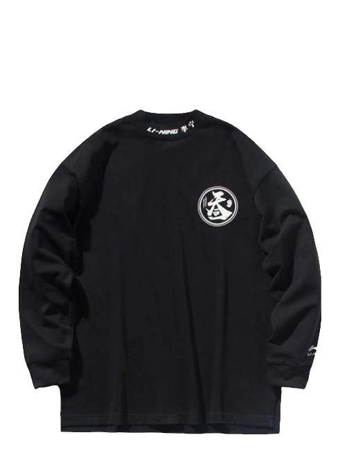 LI-NING Loose Long Sleeve Shirt - Black