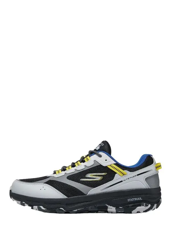 Sketchers Go Run Trail Altitude Athletic Shoes - Grey/yellow