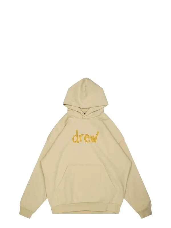 Drew House Scribble Oversized Hoodie - Tan