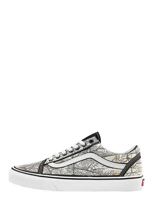 VANS Moca X Old Skool 'frances Stark Maps' Collaboration - Multi-color