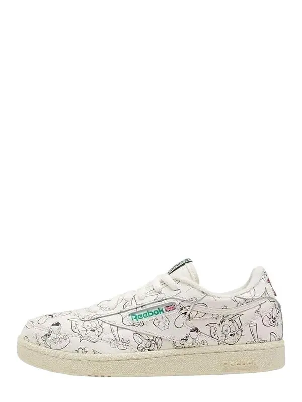REEBOK Club C 85 Gs "tom & Jerry" Low Top Sneakers - White