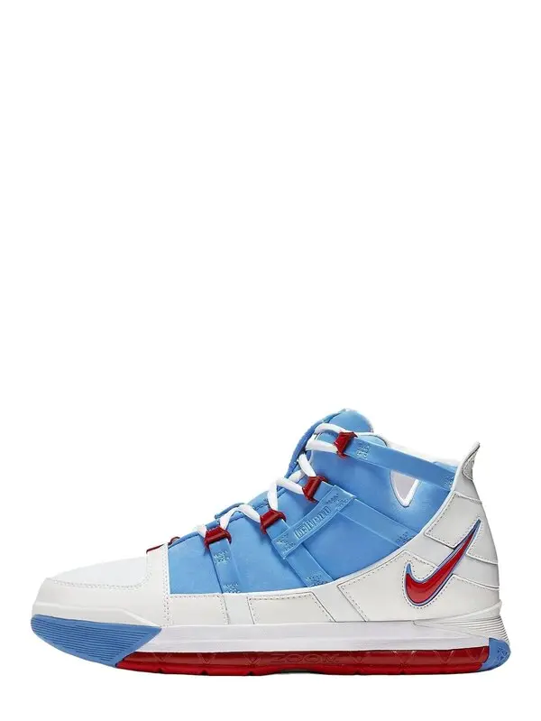 Nike Zoom Lebron 3 "houston Oilers - Blue/white/red