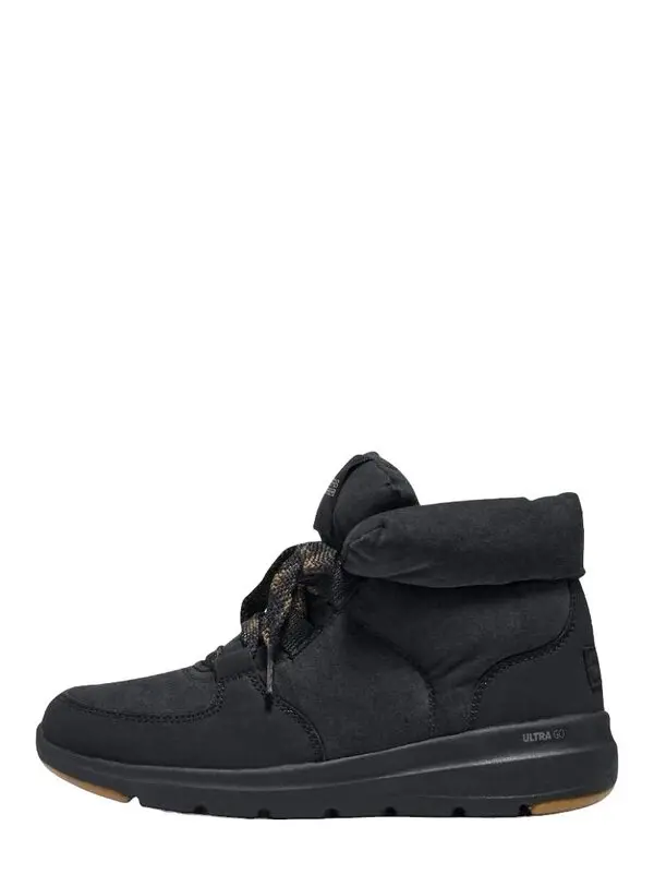 Sketchers Glacial Ultra-trend Up Ankle Boots - Black
