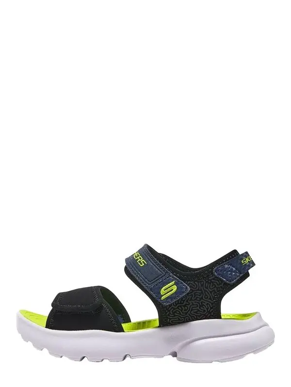 Sketchers Razor Splash Athletic Sandals - Black/yellow/white