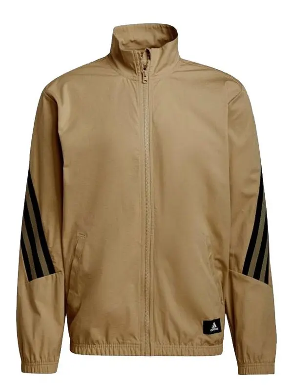 Adidas Woven Stand Collar Sports Logo Jacket - Multi-color