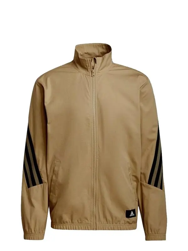 Adidas Woven Stand Collar Sports Logo Jacket - Multi-color
