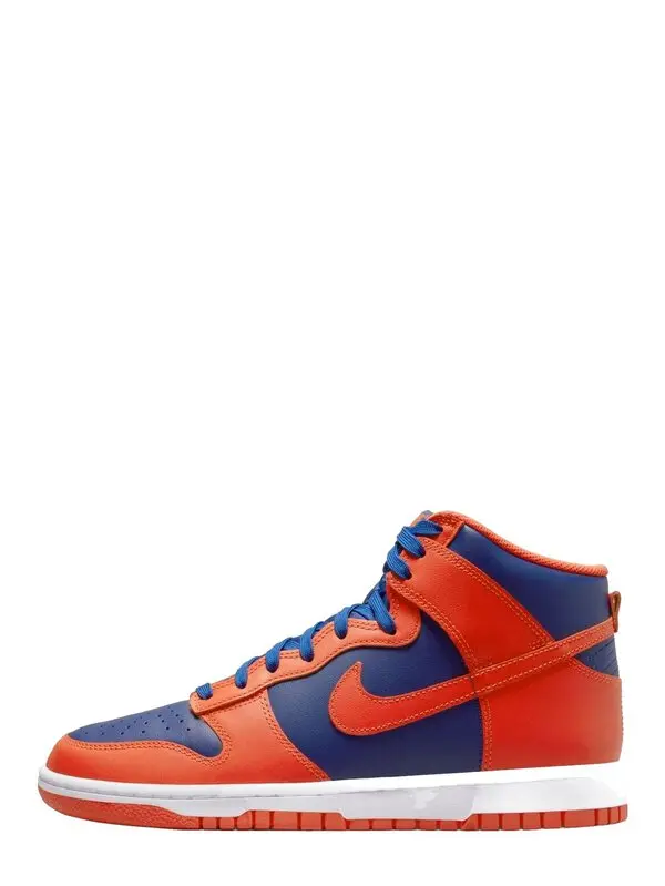 Nike Dunk High Knicks Lace-up Sneakers - Blue/orange