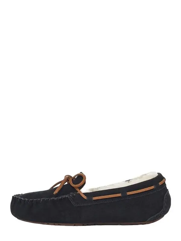 UGG Dakota Slipper With Fleece Lining - Black