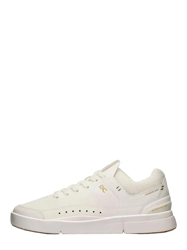 On The Roger Centre Court Gum Sneakers - White & Gold