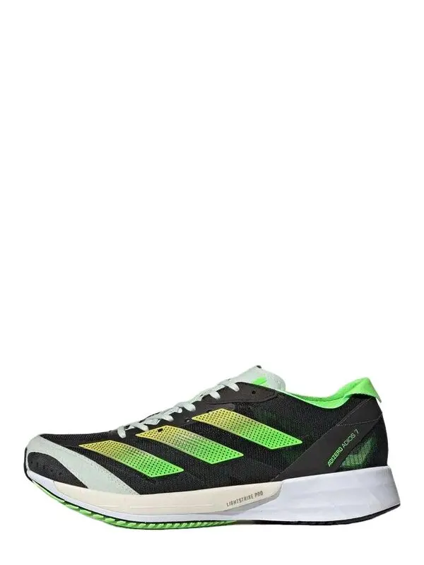 Adidas Adizero Adios Performance Running Shoes - Black/green