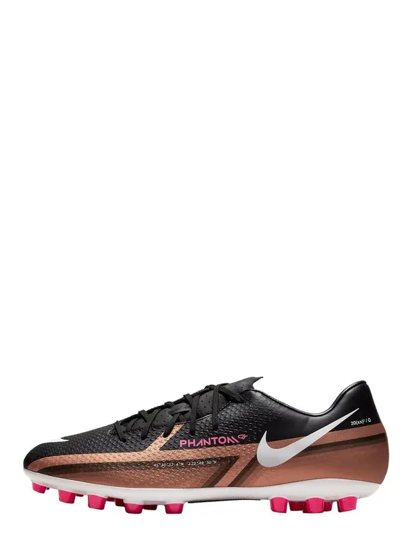 Nike Phantom Gt2 Academy Ag Football Boots - Black/white/copper